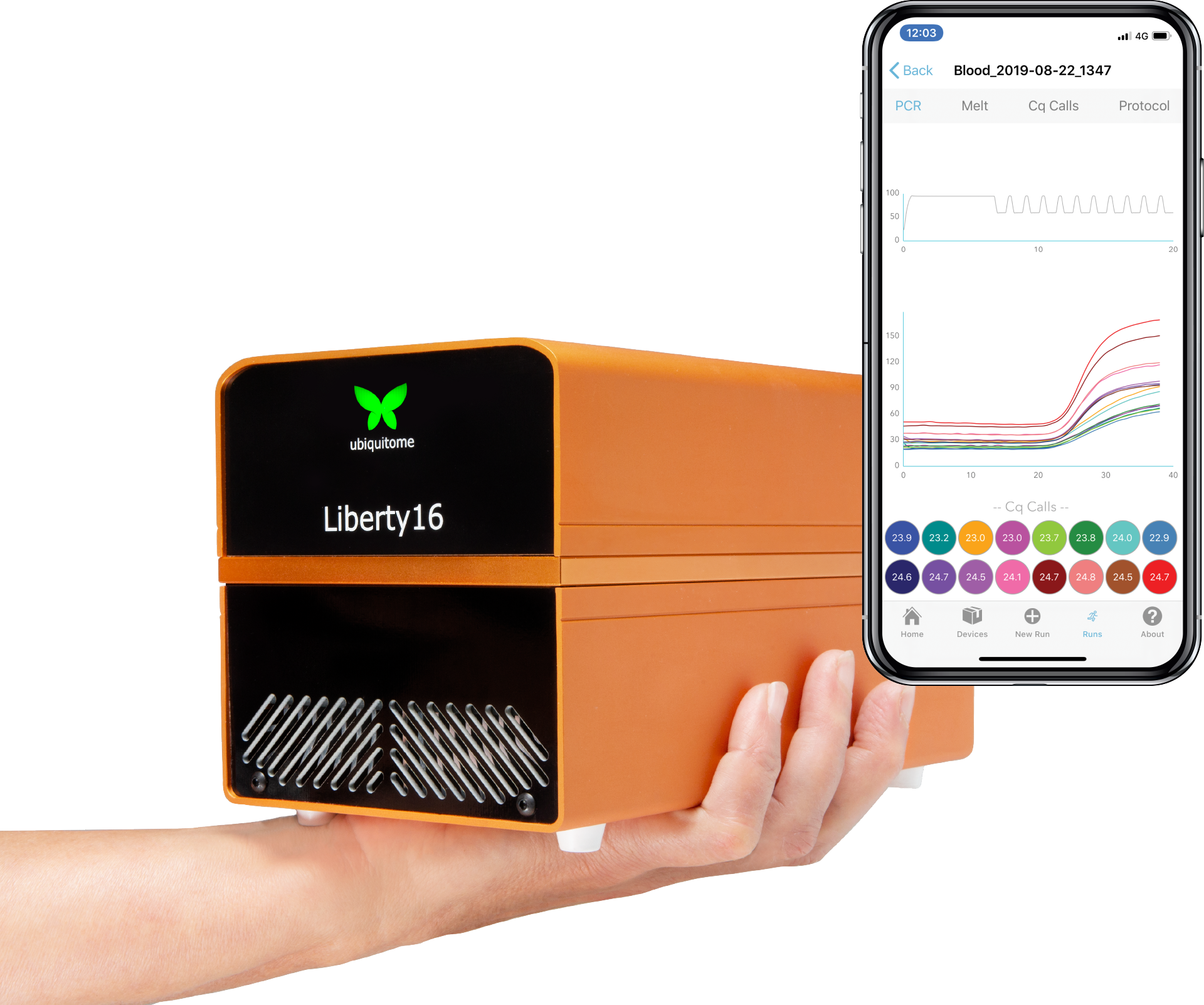 Portable qPCR Machines | Handheld Realtime PCR Device